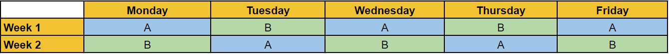 School Schedules: Understanding the 5 main types Orchestra can help ...